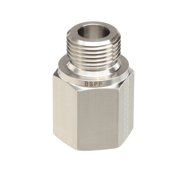 Threaded Adapter Stainless Steel 3 8 Female NPT To 3 8 Male BSPP From