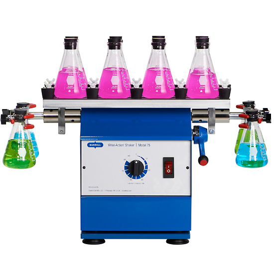 Wrist Action Shaker 4 Flask Side Arm 8 Flask Platform 115vac 60hz From Cole Parmer