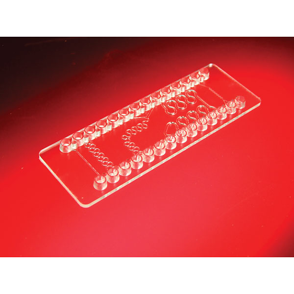 Microfluidic Snake Mixer Slide COC material several mixers on one chip ... Microfluidic Snake Mixer Slide COC material several mixers on one chip ...
