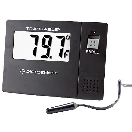Digi Sense Calibrated Monitoring Remote Probe Thermometer from Cole-Parmer Digi Sense Calibrated Monitoring Remote Probe Thermometer from Cole-Parmer