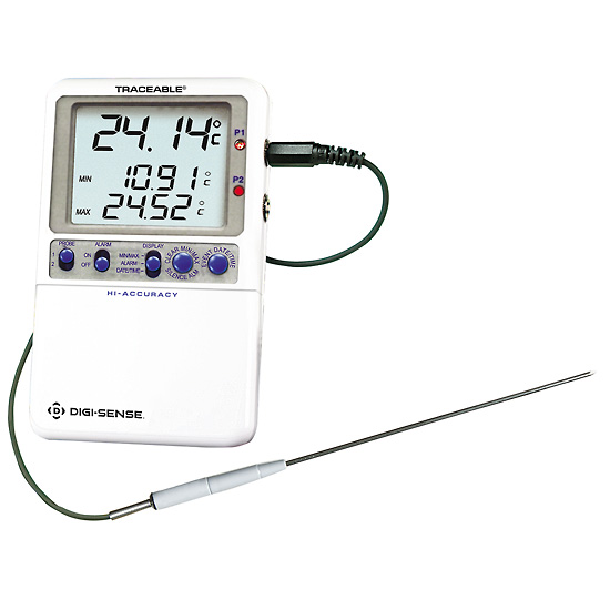 Digi Sense Calibrated High Accuracy Digital Thermometer 1 SS handle ... Digi Sense Calibrated High Accuracy Digital Thermometer 1 SS handle ...
